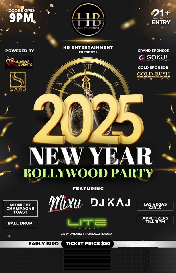 Ring in the New Year with the Biggest Bollywood Bash in Town! Event ...