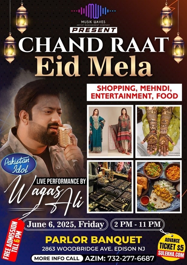 Chand Raat Eid Mela 2025: Vendors, Concert & Kids Fun Event Tickets ...